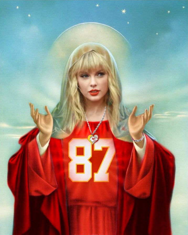 Swiftie 87 Jersey Prayer Candle | Flix Wix Candles